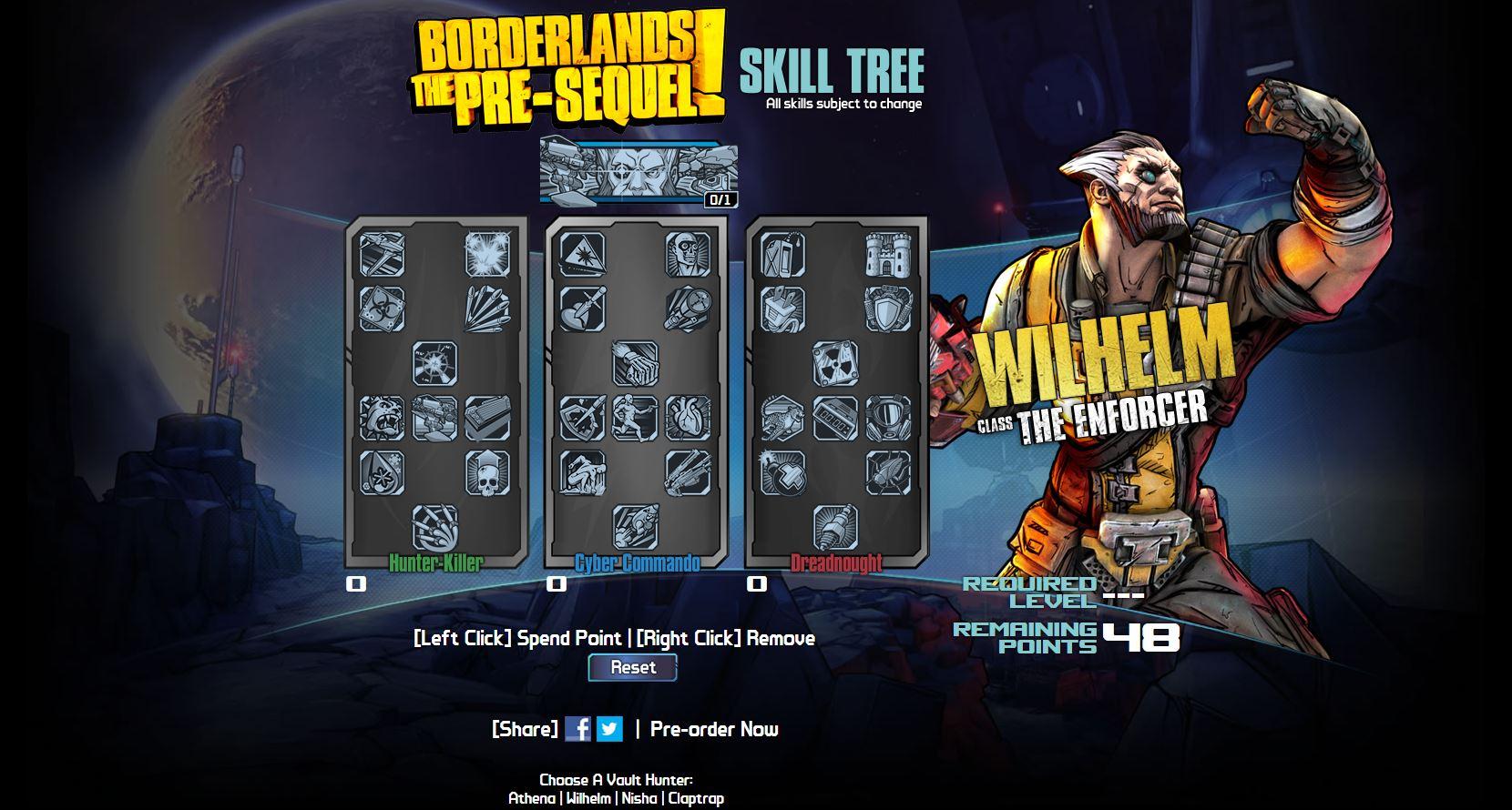 Borderlands Wilhelm The Enforcer