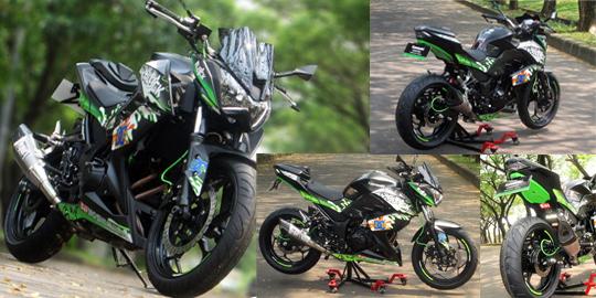 Kawasaki Z800 Modifikasi