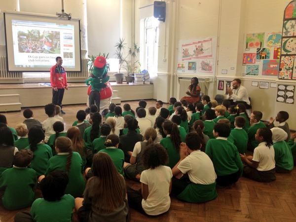 Hargrave Park School: We're at Hargrave Park School in Archway with ...