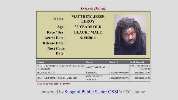 The Charges Against Jesse Leroy Matthew | Websleuths