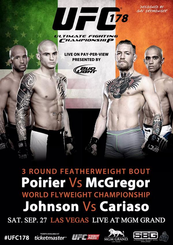 Ufc 178 Poster