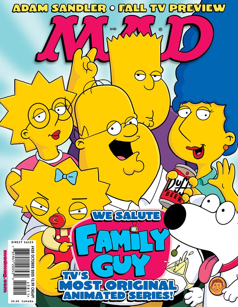 Simpsons Family Guy Swap