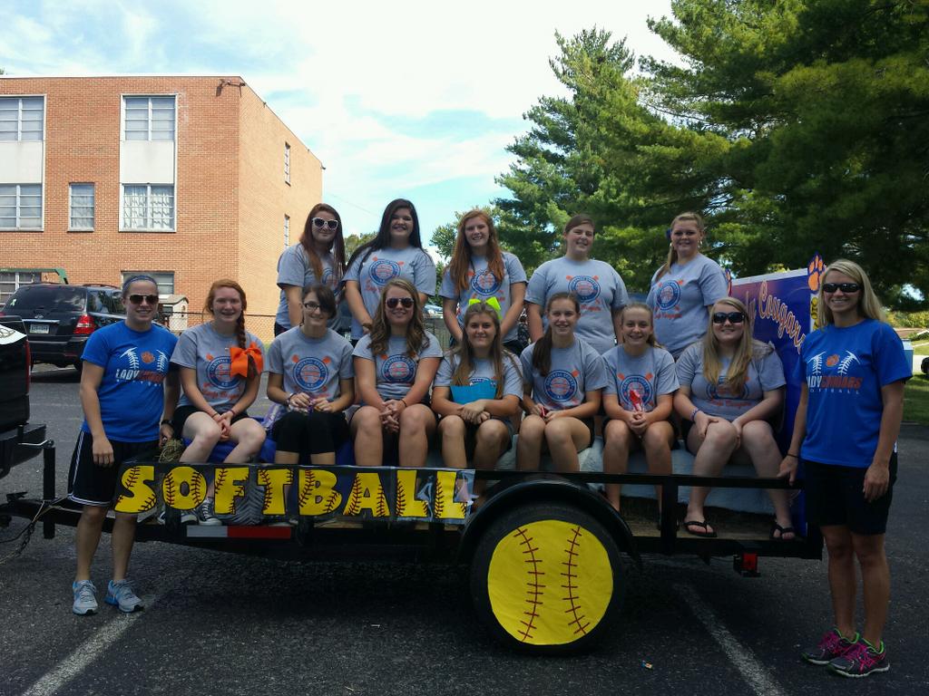 Softball Float Ideas