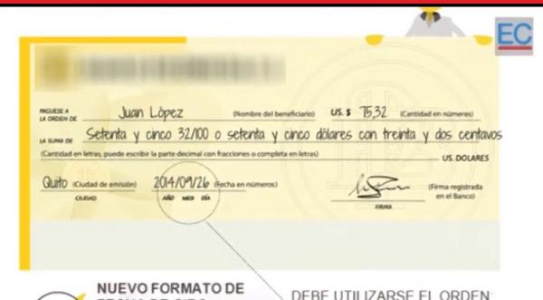 Ley: #DesdeLaRedacción / La nueva Ley de Cheques regirá desde el próx...
