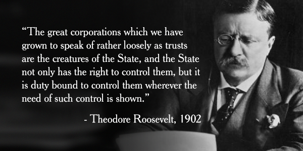 Pax on both houses: Republican President Teddy Roosevelt On Pax on both houses: Republican President Teddy Roosevelt On