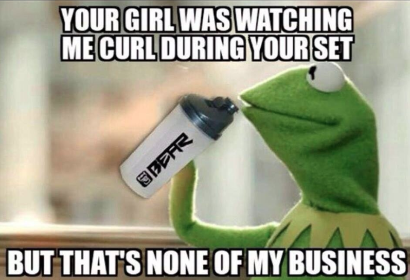 Gym Kermit Memes