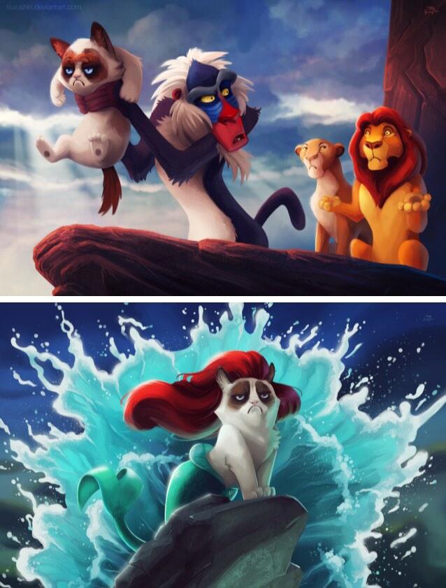 Grumpy Cat Wallpaper Disney