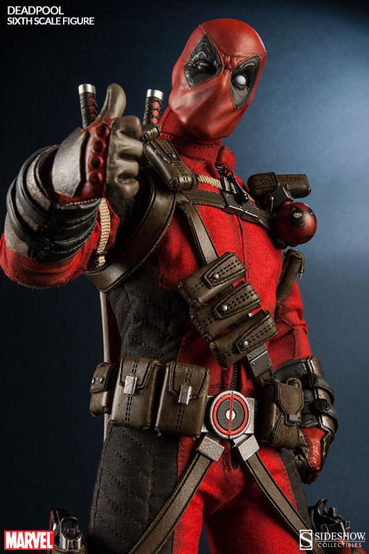 HOLY. CRAP. This Deadpool figure from collectsideshow looks AMAZING ...