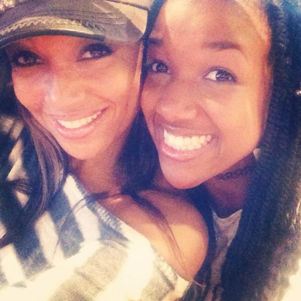 Chante Moore And Family