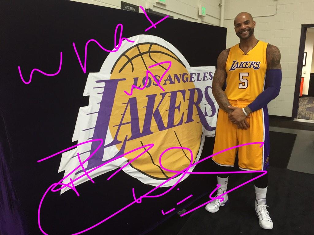 Carlos Boozer Lakers Uniform