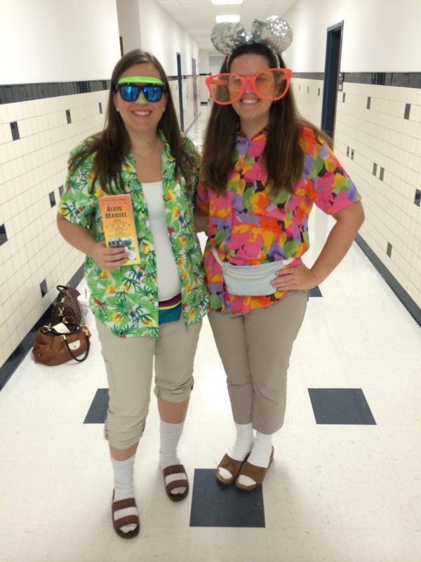 Tacky Tourist Day At High School