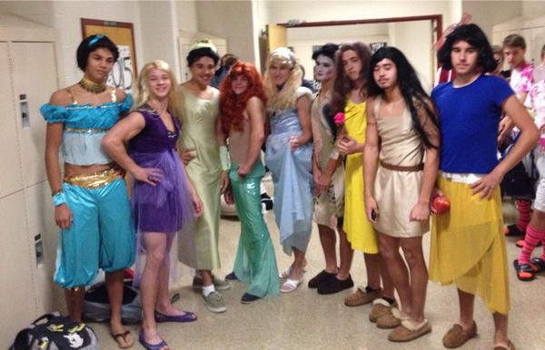 High School Disney Princesses