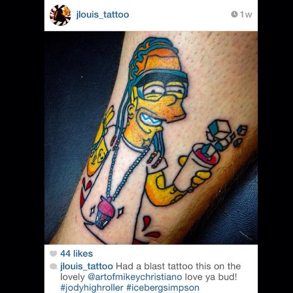 iCEBERG SiMPSON TATU | RiFF RAFF © | Scoopnest