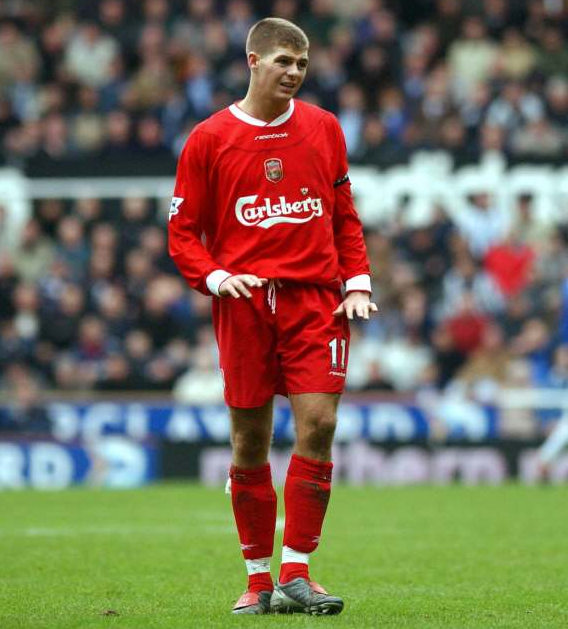 Steven Gerrard: ON THIS DAY: In 2003, Steven Gerrard was named the new ...