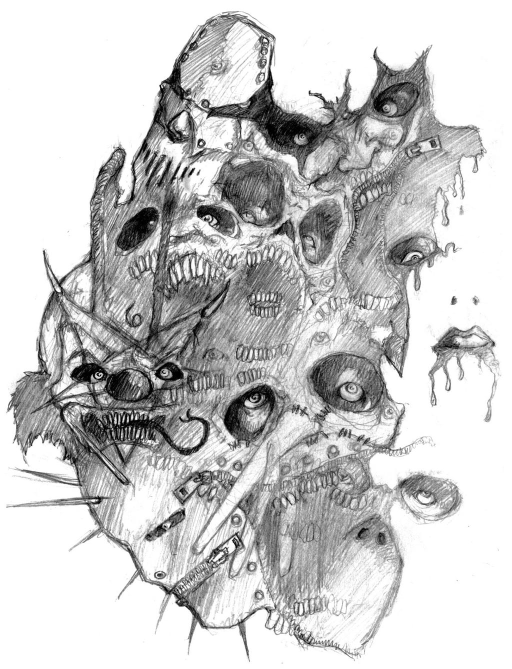 Paul Gray Rip Drawing