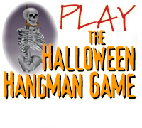 Halloween Hangman Skeleton Game