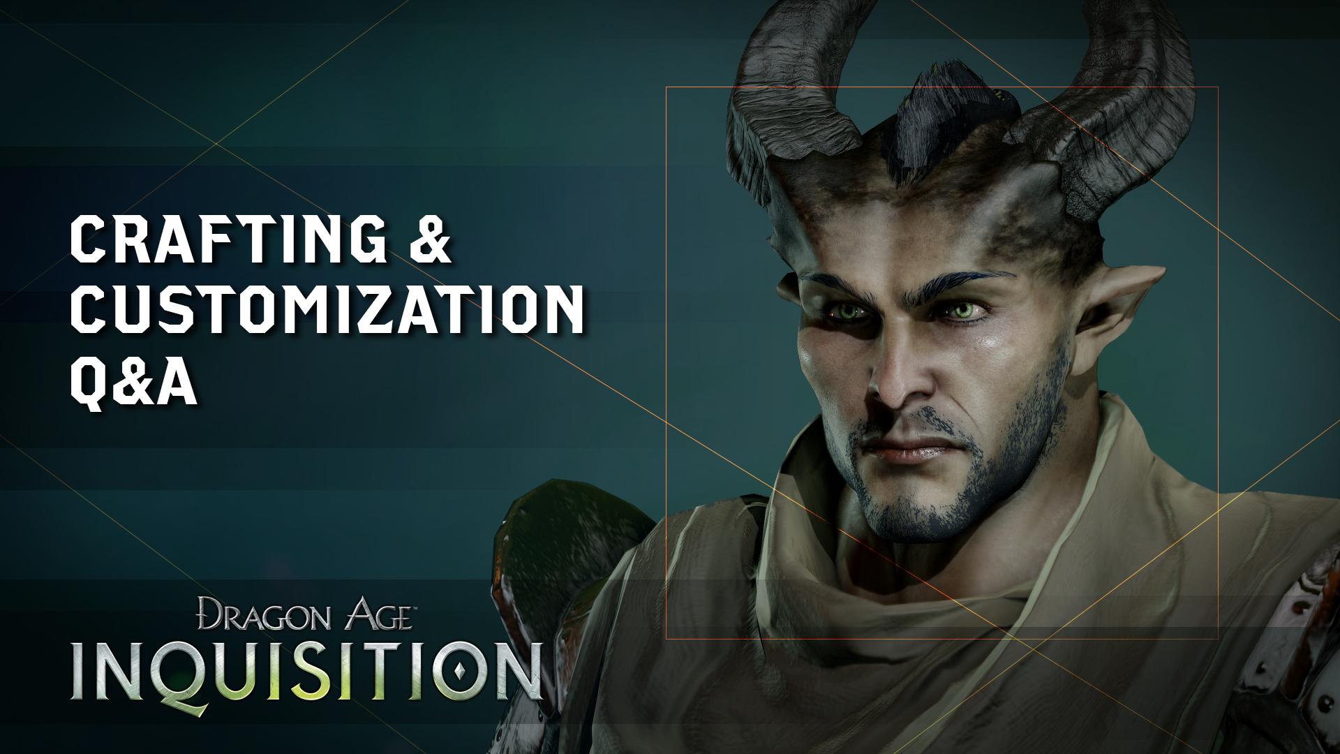 Dragon Age Inquisition Character Creation Qunari