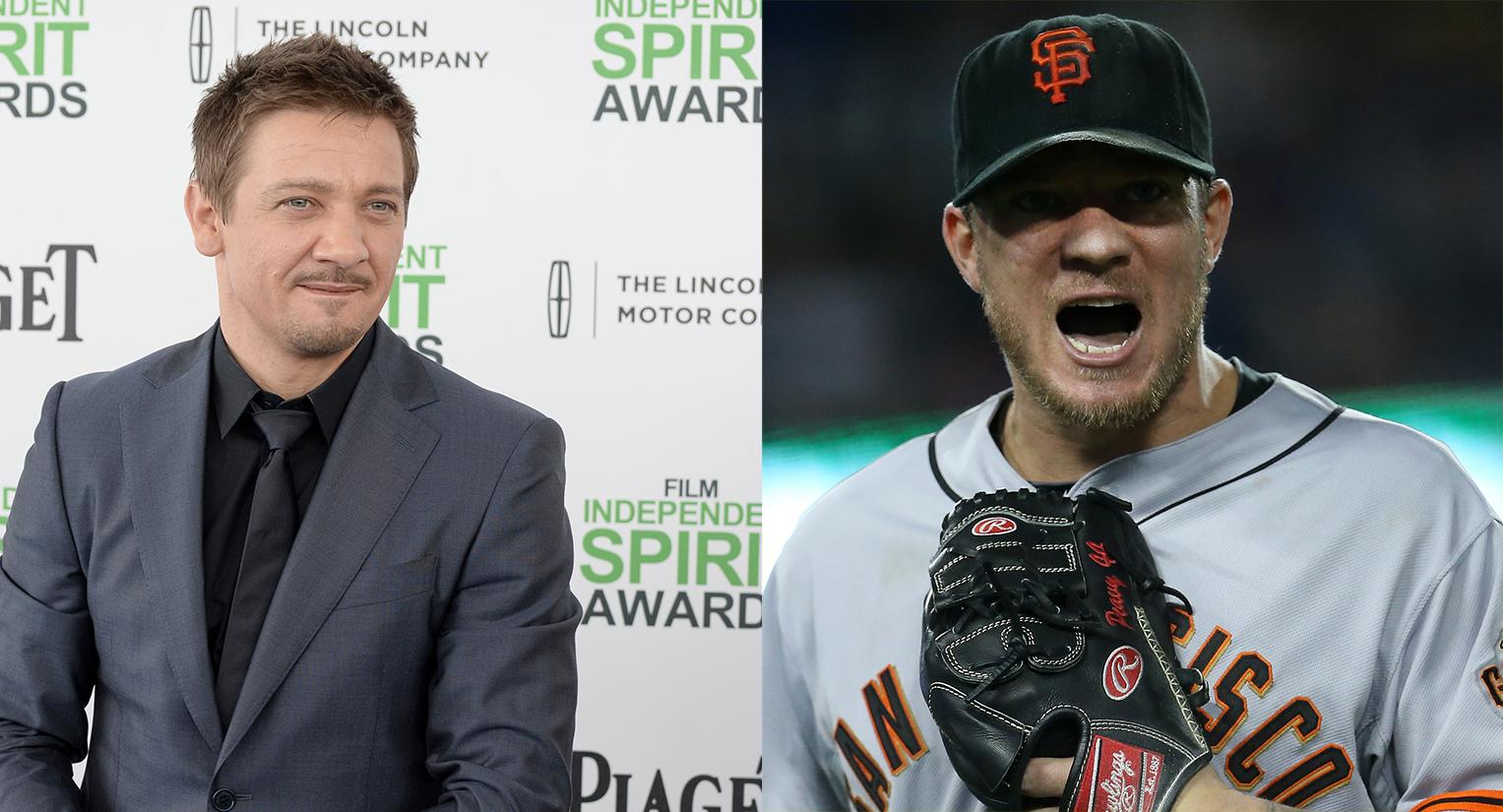 Jeremy Renner Jake Peavy