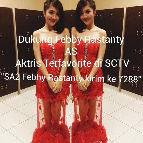Dessy Natalia on Twitter: "Harus wajibbb vote @FebbyBlink SA2 Febby Rastanty mirm ke 7288 http ...