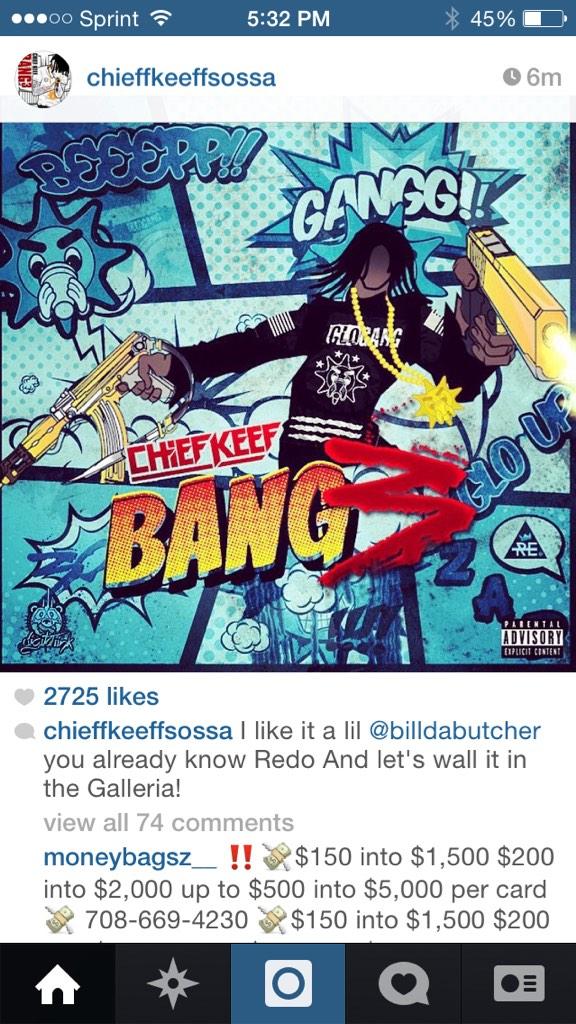 Chief Keef Bang 3 Cover