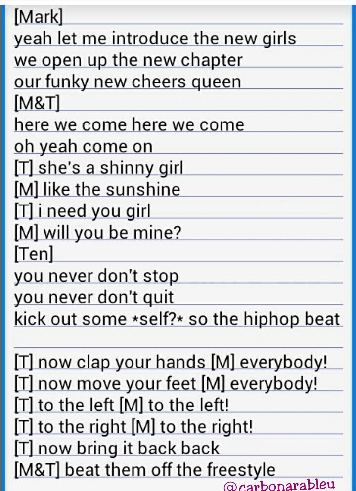 Rap Lyrics About Girls Teen Girl Writes Lyrics With A Pen In Notebook;