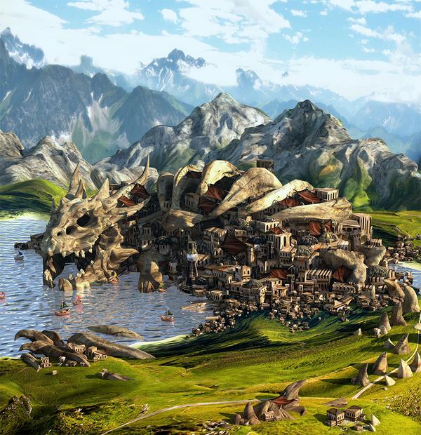 Dragon City Bone Dragon