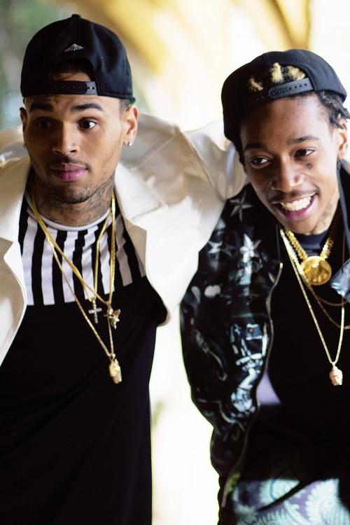 Wiz Khalifa And Chris Brown
