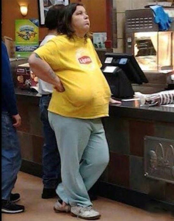 People Of Walmart Women Wearing Pants As Shirt