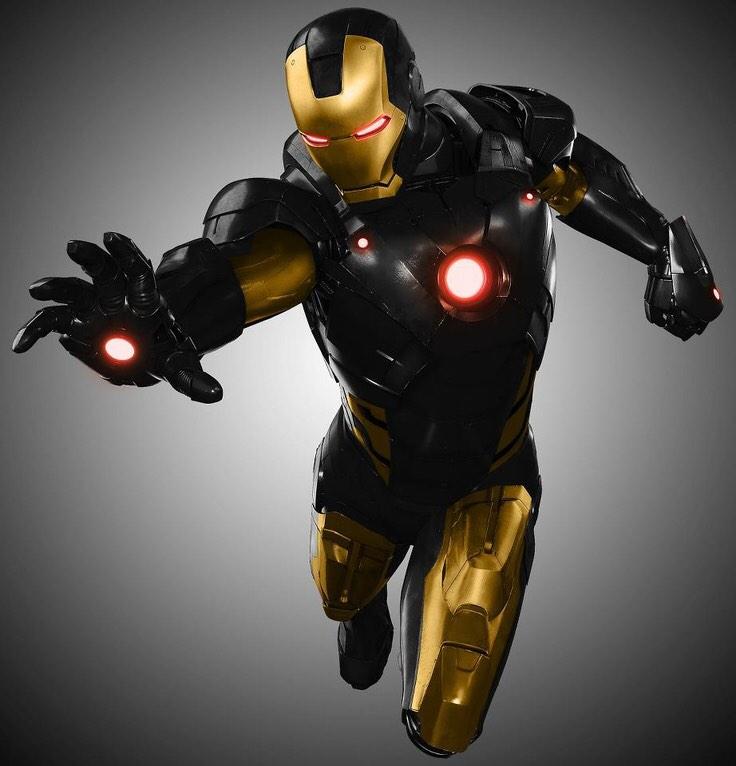 Iron Man Black And Gold Armor