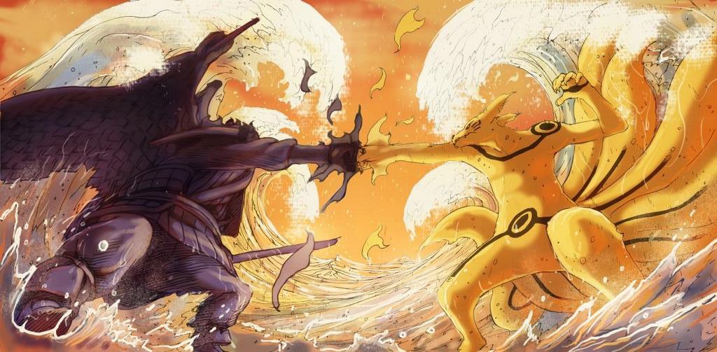 Naruto Nine Tails Vs Sasuke Demon Naruto: 20 Of Sasuke's Powers,