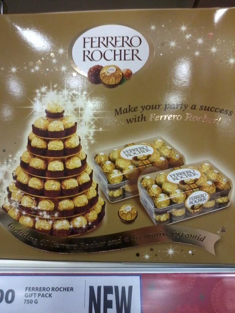 Ferrero Rocher Pyramid