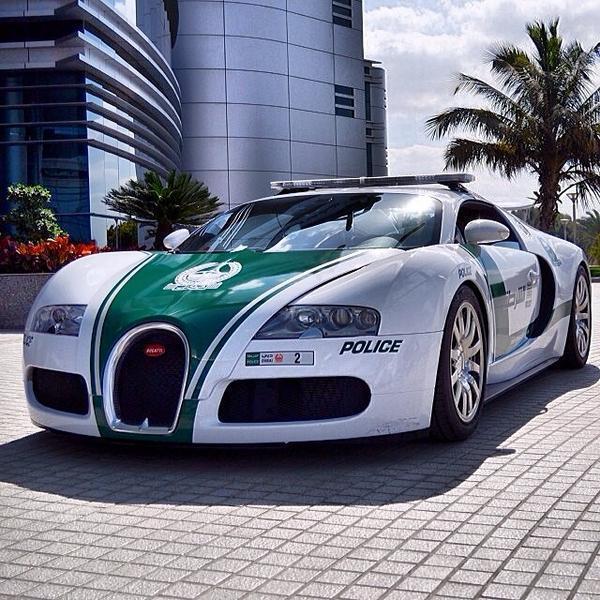 Police Car Bugatti Veyron