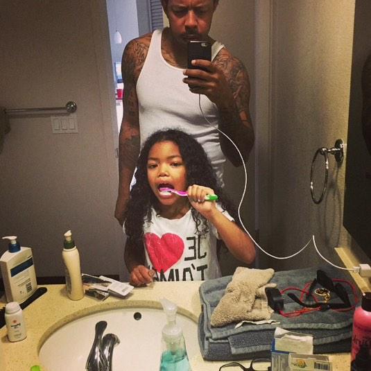 Lil Bow Wow And His Daughter