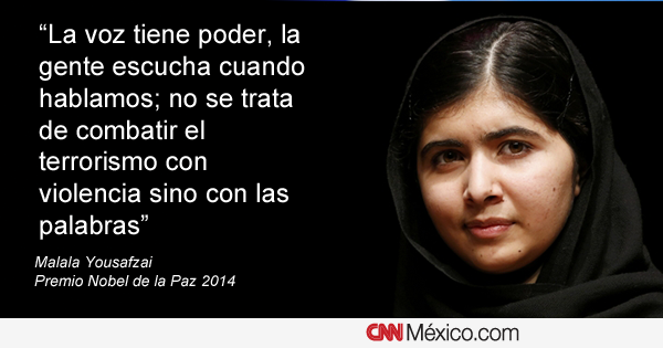 17 frases de Malala Yousafzai, la nobel voz de la educación | Scoopnest