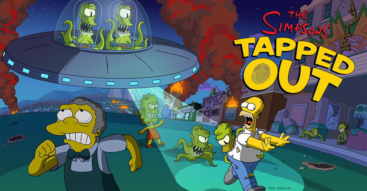 The Aliens From Simpsons