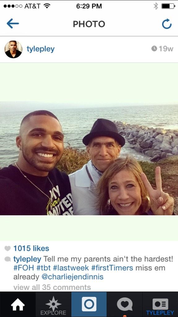 Tyler Lepley Parents