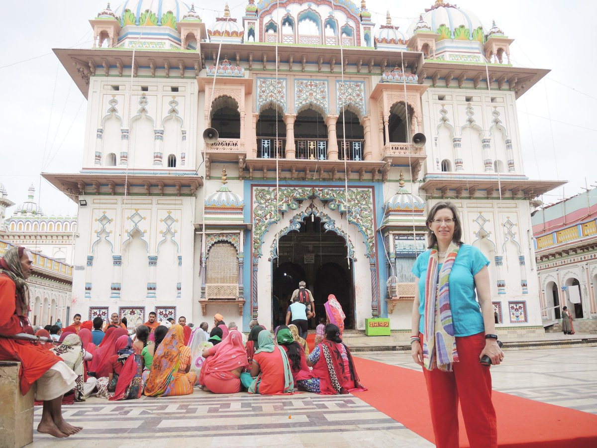 During my Janaki temple visit, I enjoyed seeing Mithila art and ...