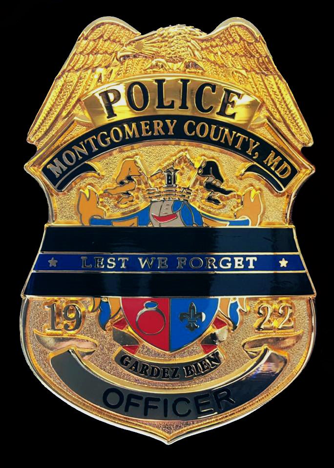 Fallen Police Officer Badge