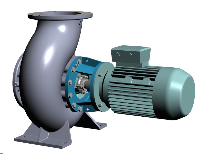 3d Close Couple Pumps