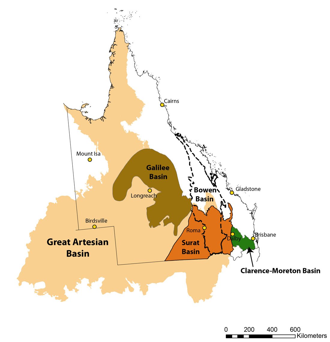 Great Artesian Basin Map The Great Artesian Basin By On Emaze