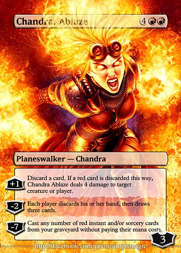 Chandra Ablaze