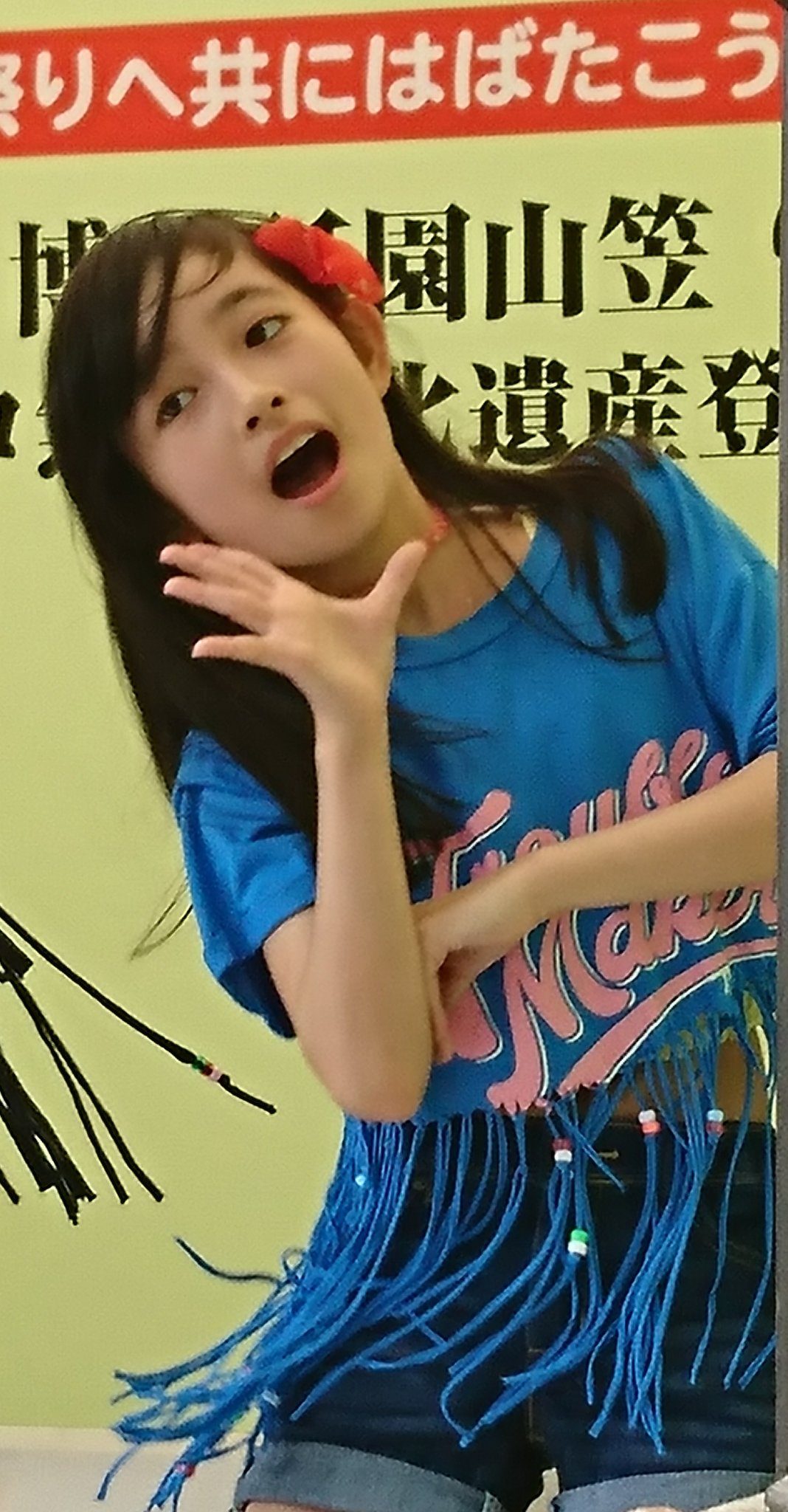 FIKUN【ひーくん】@Mixy on Twitter: "@Task_kyouka 実際のご本人さんはお写真以上に、あどけなさと強さと可愛さをお持ちでした 😄 https://t.co ...