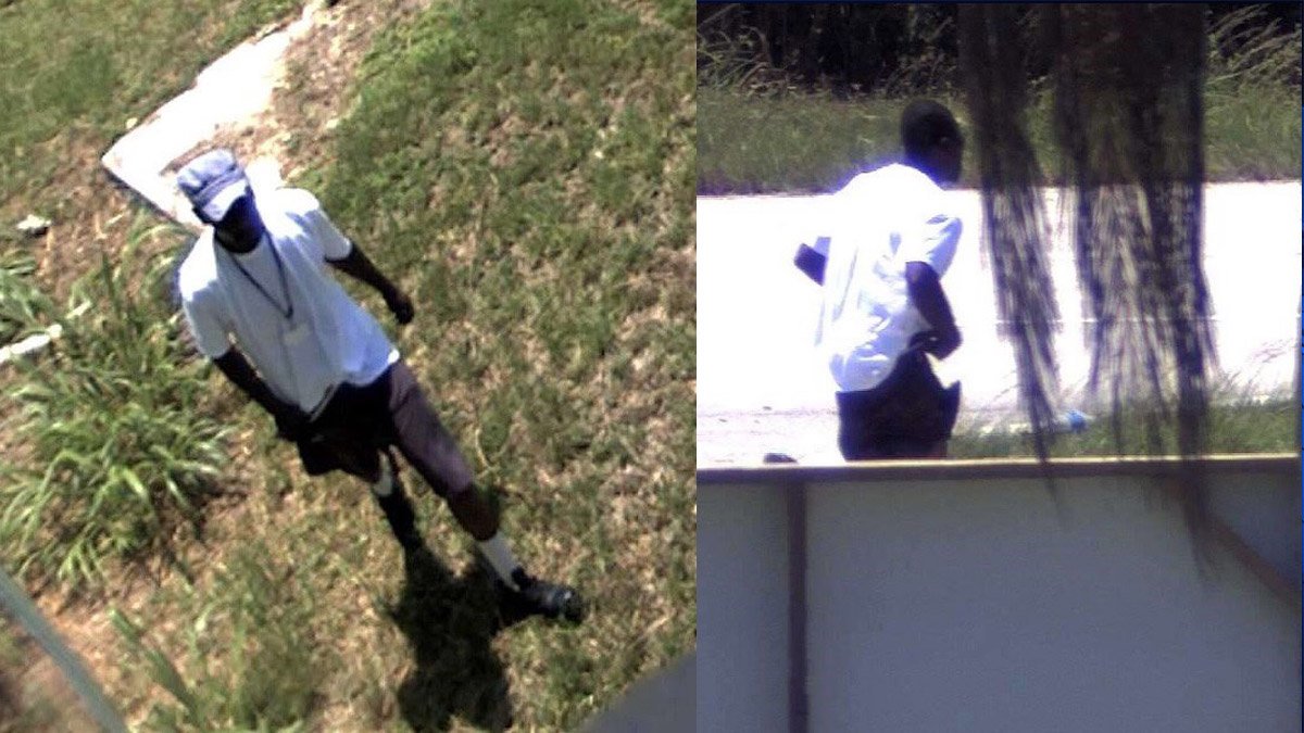 New surveillance photos of escaped inmate taken at Farm Share in ...