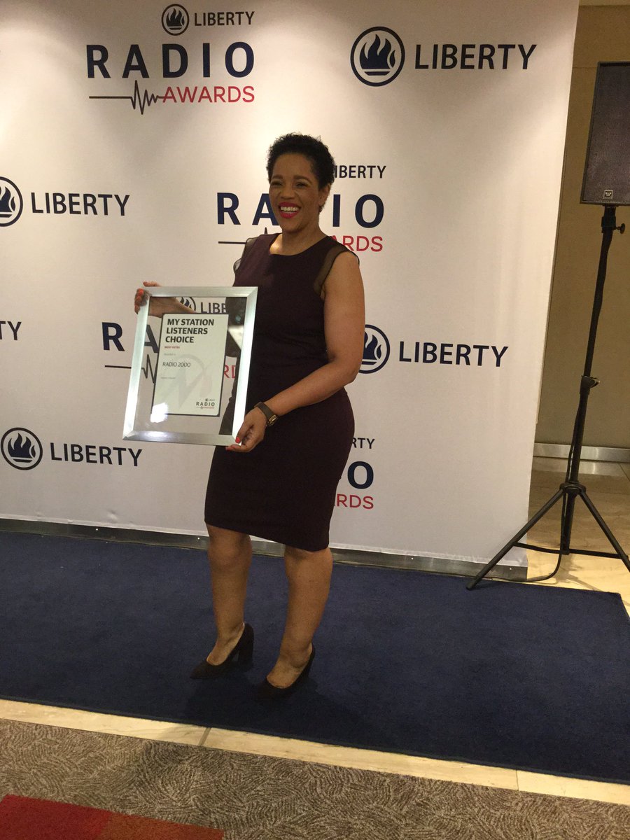 . takes My Listeners Choice Award! Ms Puleng Thulo Station Managers ...