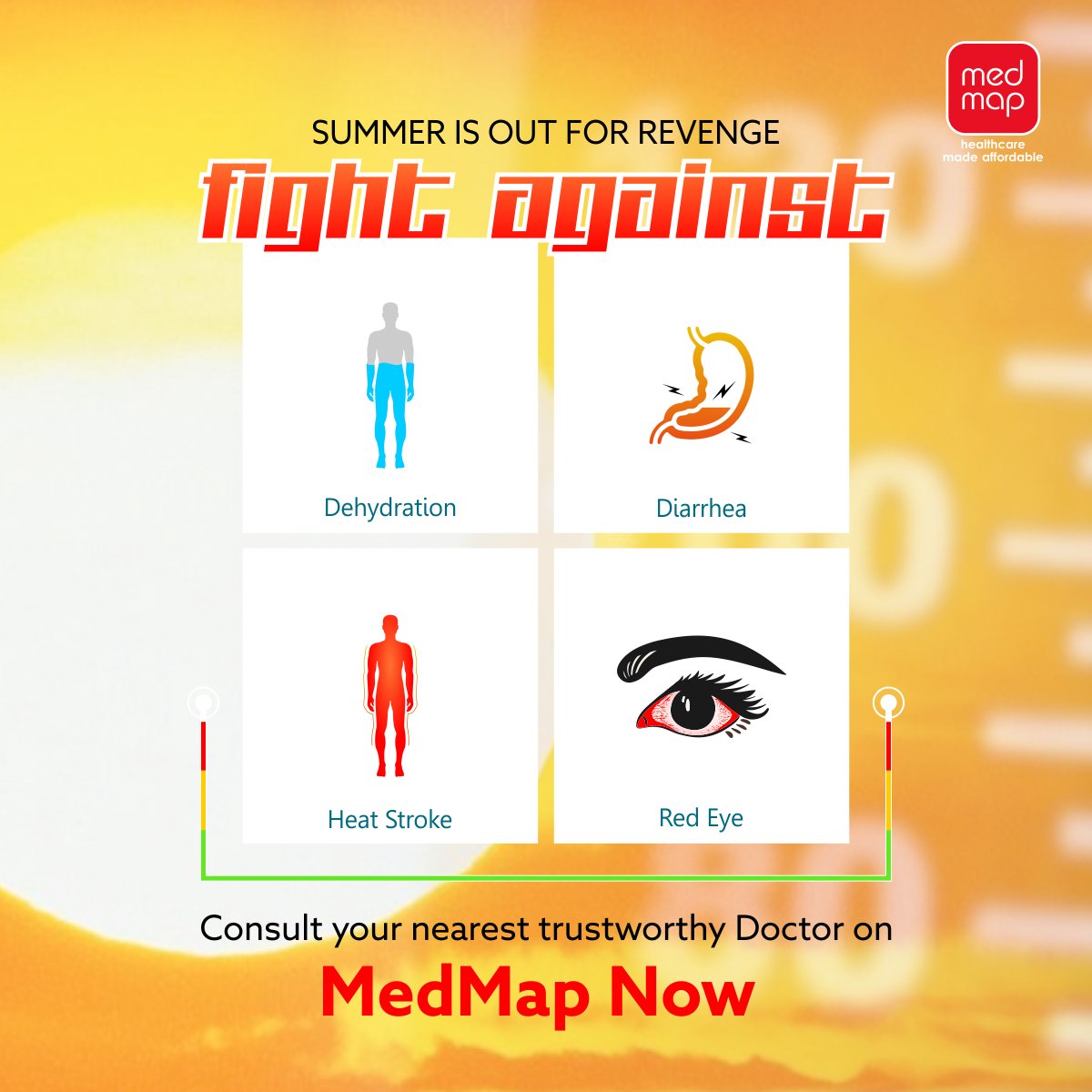 Medmap India on Twitter: "Keep urself protected frm the heat waves at all times with MedMap ...