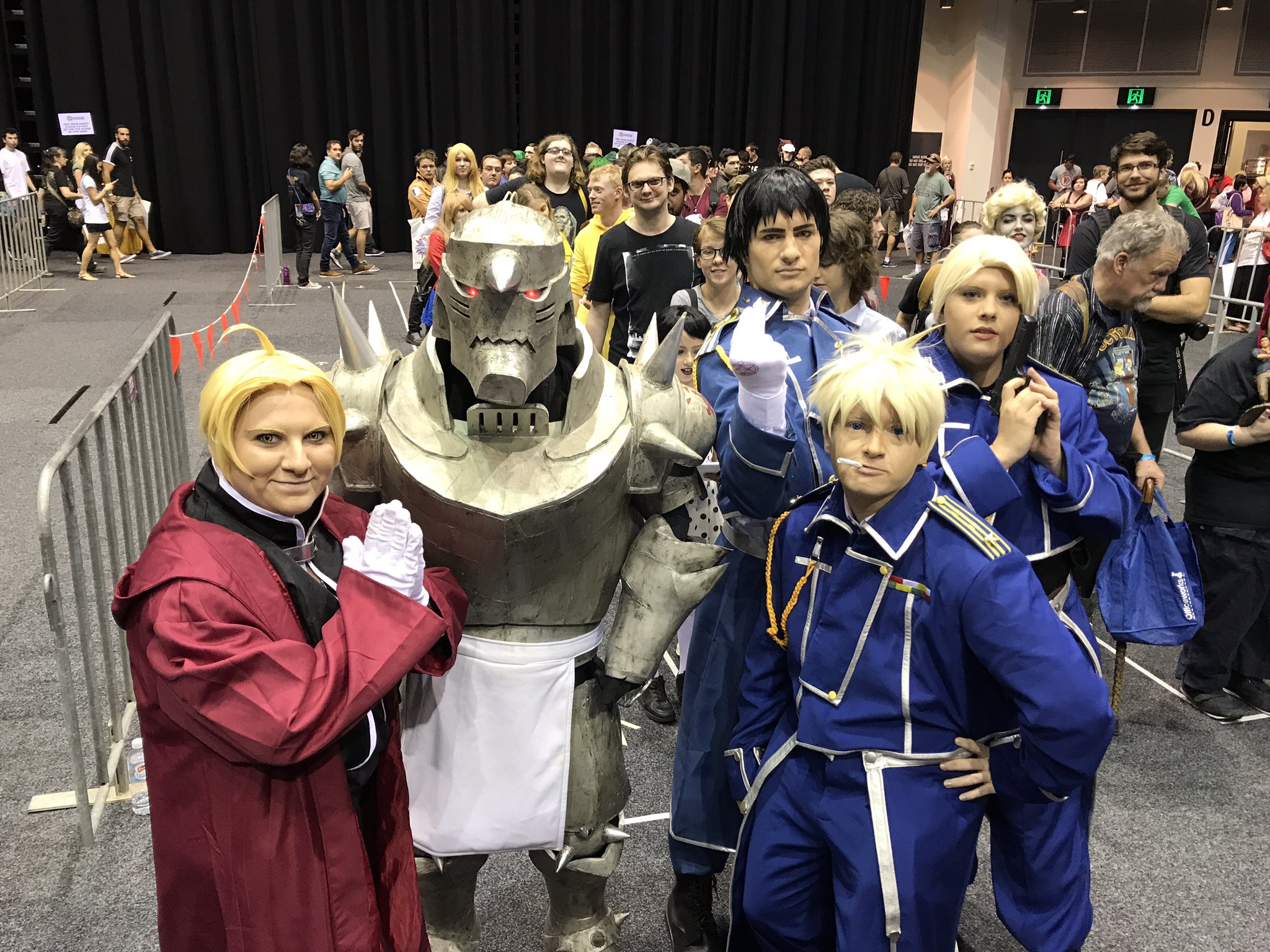 Vic Mignogna Cosplaying Vampire Knight Kiryu Zero Black School Uniform