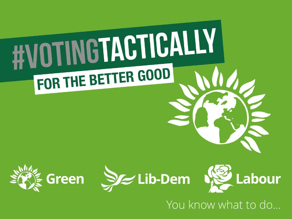 I made some VOTE TACTICALLY posters that anyone can print. 's added ...