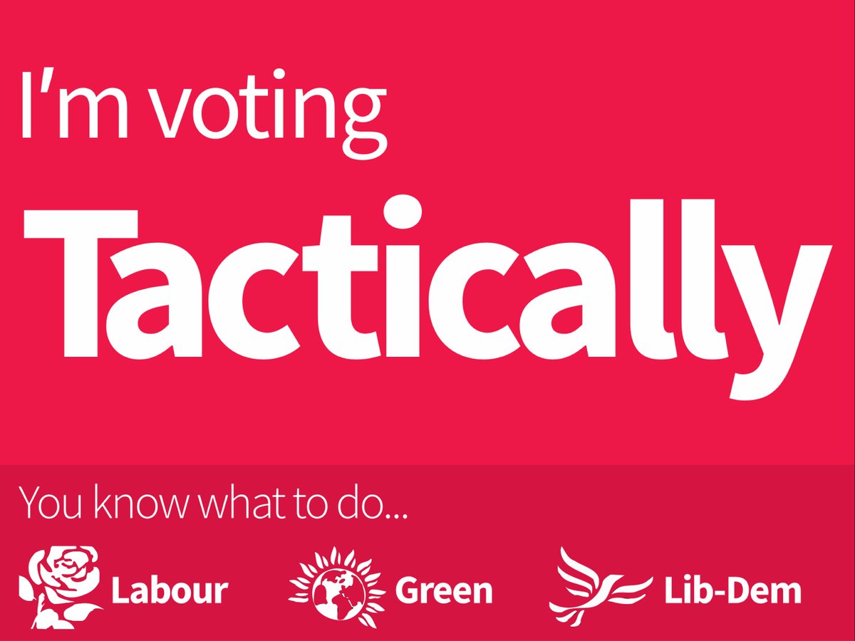 I made some vote tactically posters that anyone can print. 's added ...