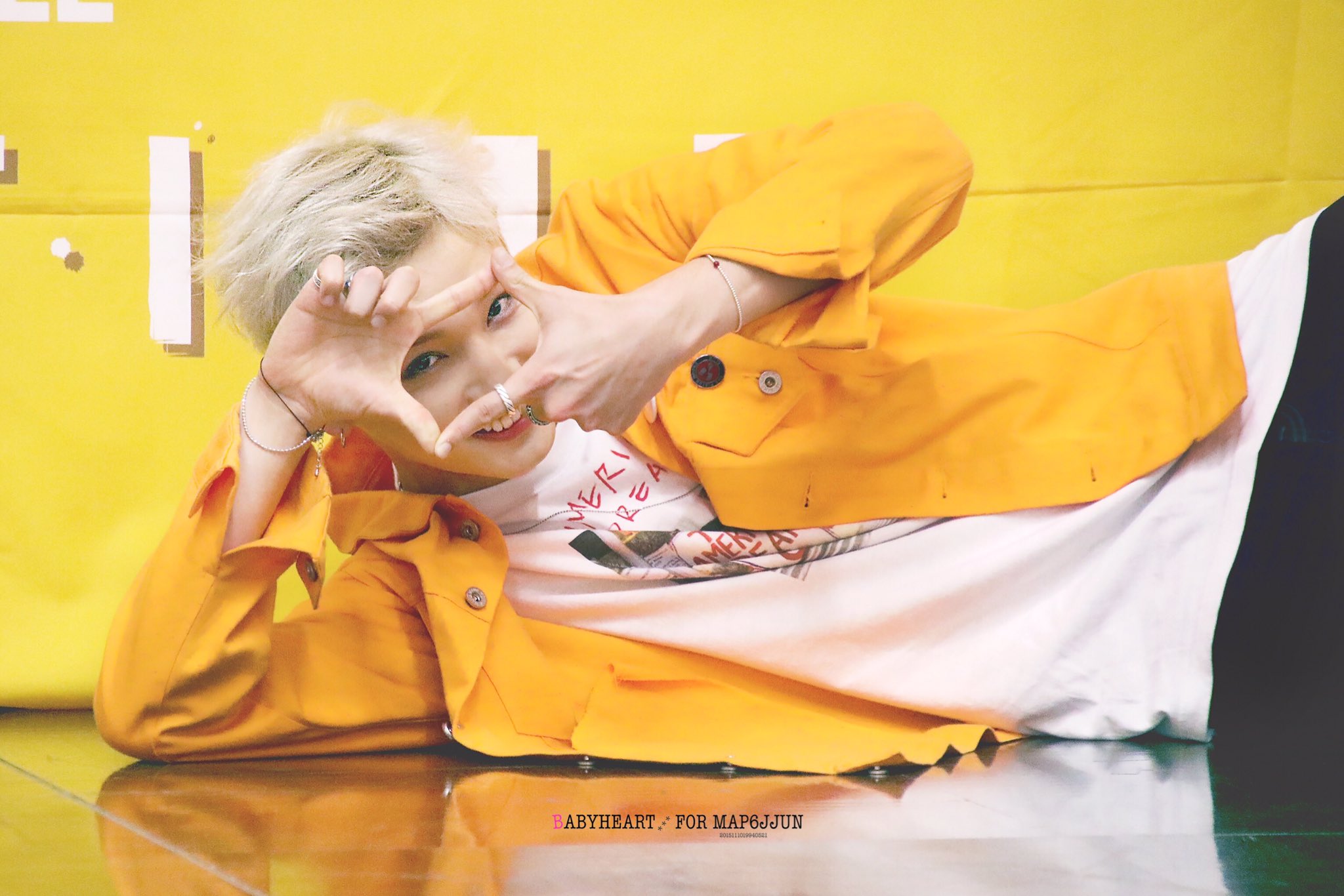 BABYHEART on Twitter: "#MAP6 #맵식스 #JJUN #제이준 @officialmap6 😖😖💕 늘 이쁘게 해줘서 너무너무 고마워요💕…