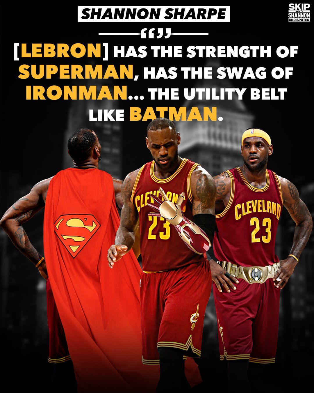 Lebron James Superman